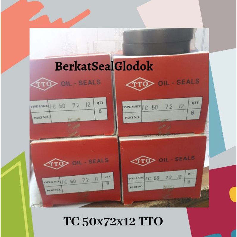 Jual oil seal tc 50x72x12 tto | Shopee Indonesia