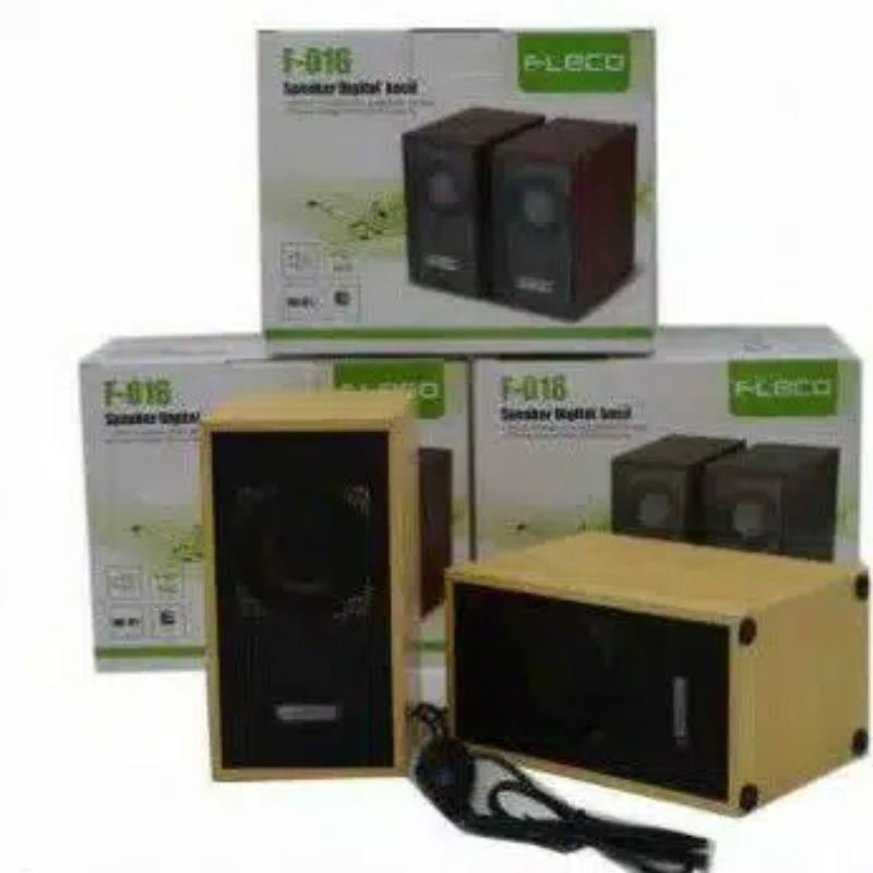 Jual Speaker Fleco F-016. Speaker Komputer/HP/Laptop | Shopee Indonesia