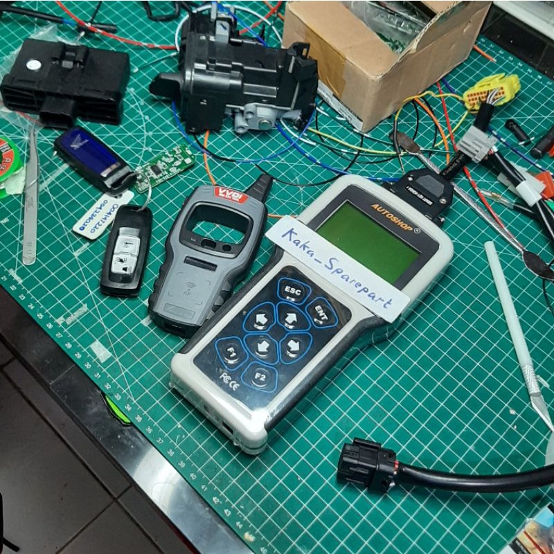 Jual remote honda pcx/adv/vario/scoopy original + scan barcode SCU / ID ...