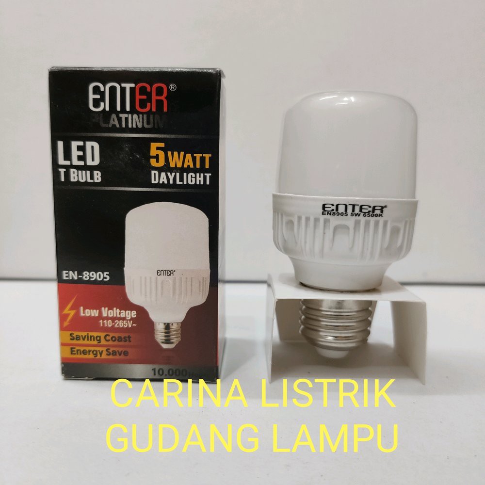 Jual Lampu led murah 5w tabung 5 Watt capsule kapsul t bulb bohlam ...