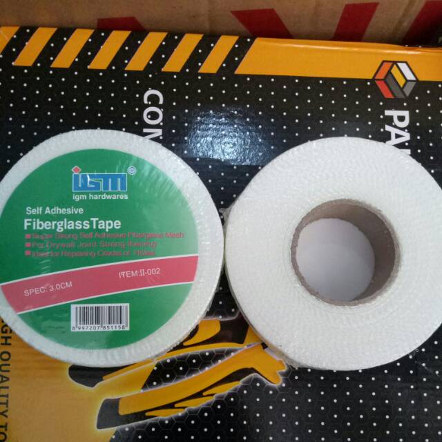 Jual Kasa gypsum tempel (perekat) gulungan serat kasa fiber glas+ lem ...