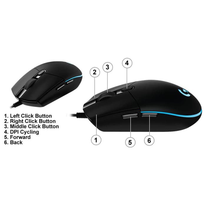 Jual OBRAL Logitech G102 Prodigy Gaming Mouse Garansi Resmi Logitech Indo 2 Tahun | Shopee Indonesia