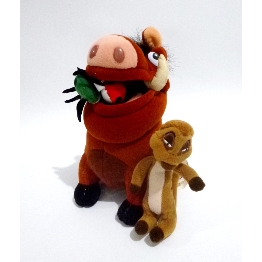 Jual Boneka Pumbaa Timon Lion King Original Disney Store Jepang Plush ...