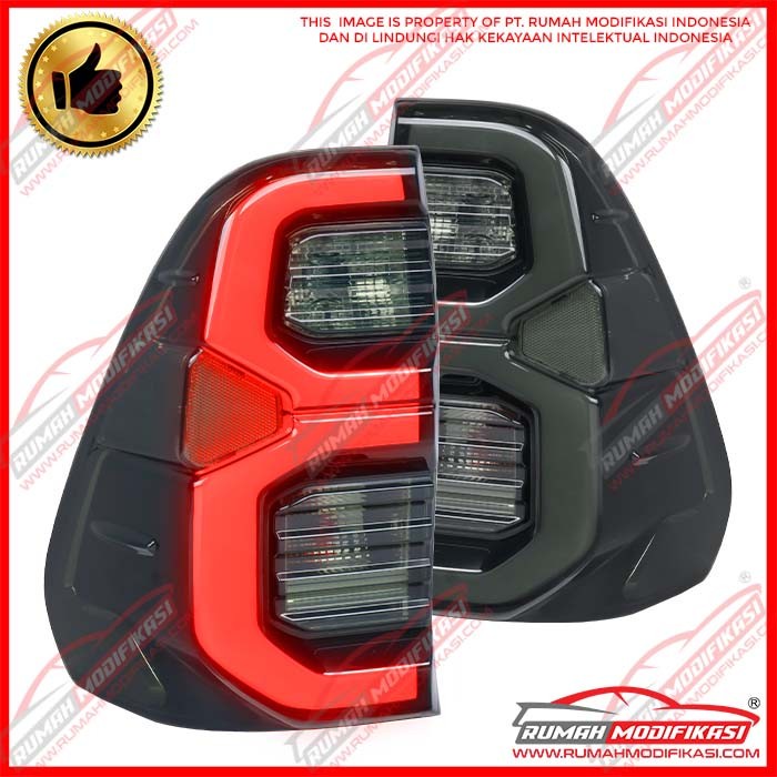 Jual STOP LAMP - TOYOTA HILUX REVO 2015-2021 - SMOKE - CEREMONIAL ...