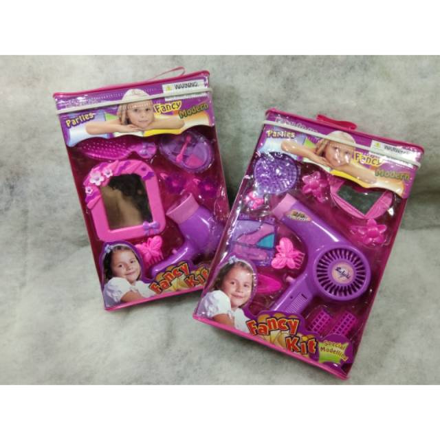 Jual Fancy Kit Set Mainan Make Up Anak Hairdryer | Shopee Indonesia