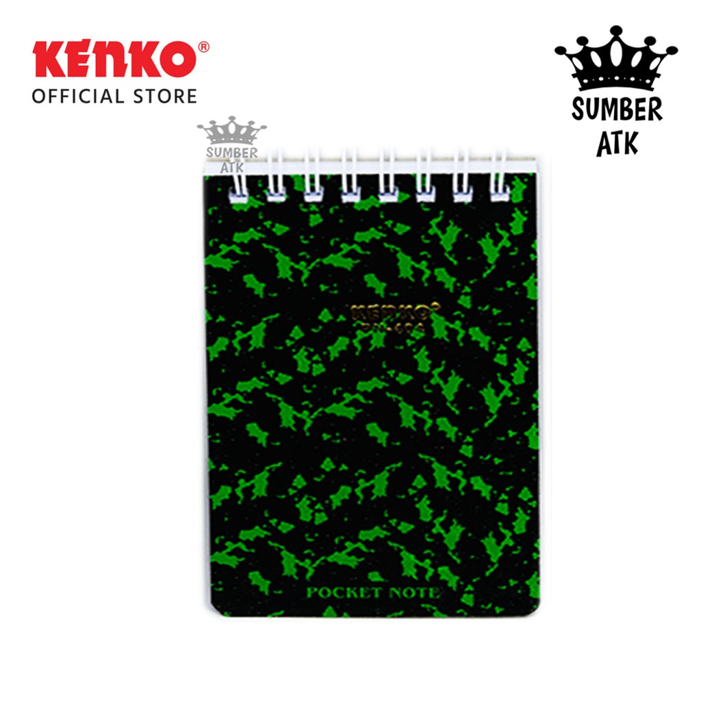 Jual Pocket Note KENKO PN-501 / Notes Spiral / Ring Book Buku Tulis ...