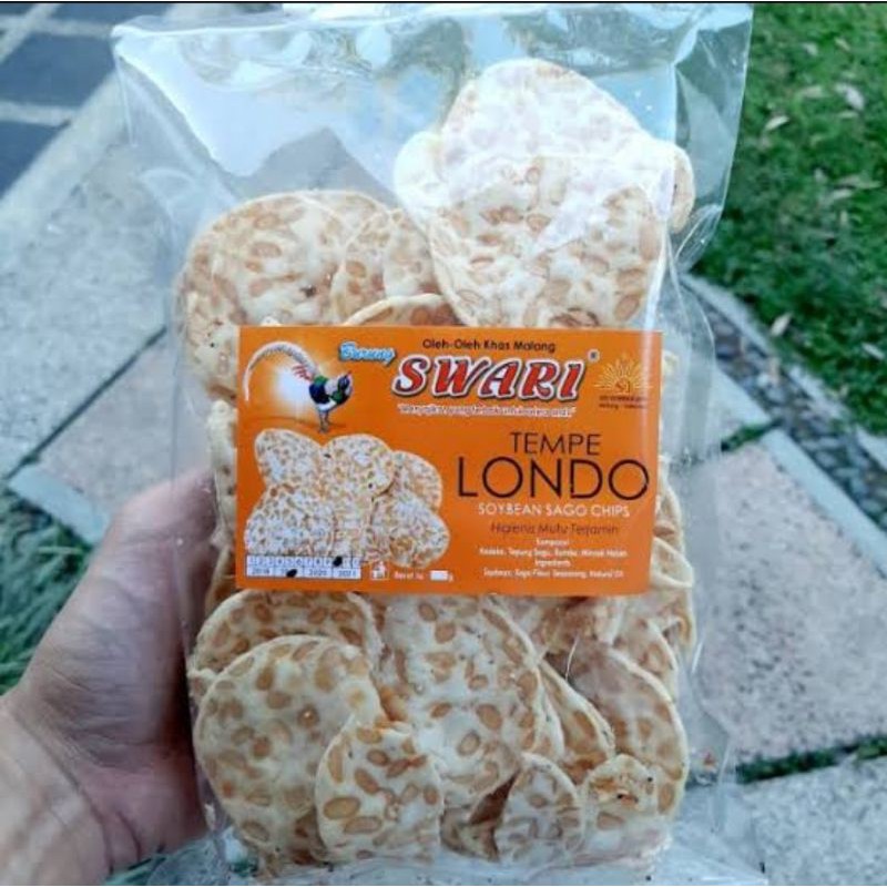 Jual Kripik Tempe Sagu Besar Burung Swari Tempe Londo khas Malang ...