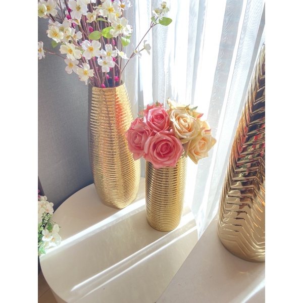 Jual Full Set Vas Bunga Abu Dhabi & Premium Rose Bouquet Latex / Mawar ...