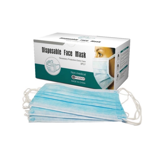 Jual Masker 3 Ply Bakteri Filter(BFE) 95% ecer/ dos. Ijin RESMI. Harga ...