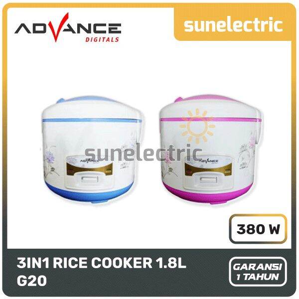 Jual Advance G-20 Rice Cooker 1.8 Liter Penanak Nasi Serbaguna Magic ...