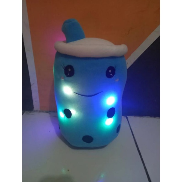 Jual Boba lampu LED L Boneka Boba viral Boba Bronw Sugar Boba milk Tea ...