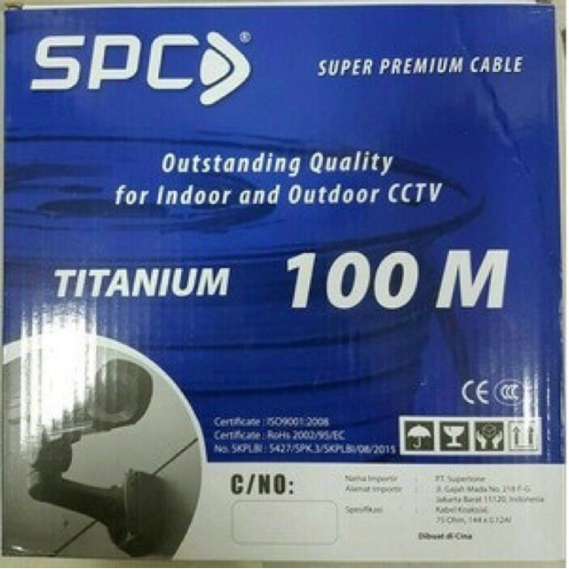 Jual KABEL CCTV RG59+POWER ANYVISION 100M CABLE RG59 100M | Shopee ...