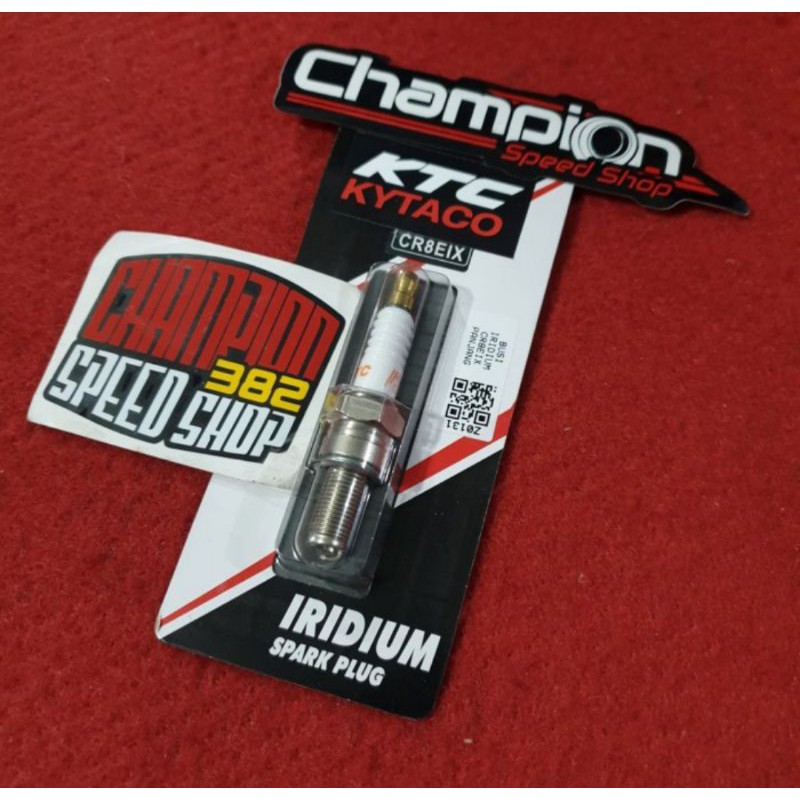 Jual Busi Racing Iridium KTC Kytaco CR8EIX R15 V3 MT-15 MT-25 R25 XSR 155 Byson Jupiter MX King ...