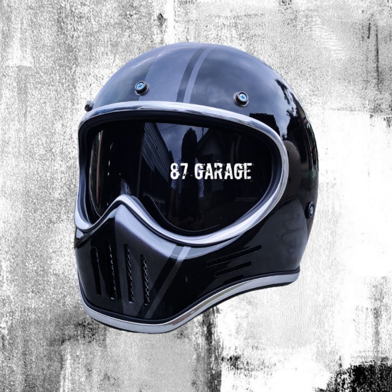 Jual HELM CUSTOM KLASIK RETRO SIMPSON M30 CLASSIC FULL FACE | Shopee ...