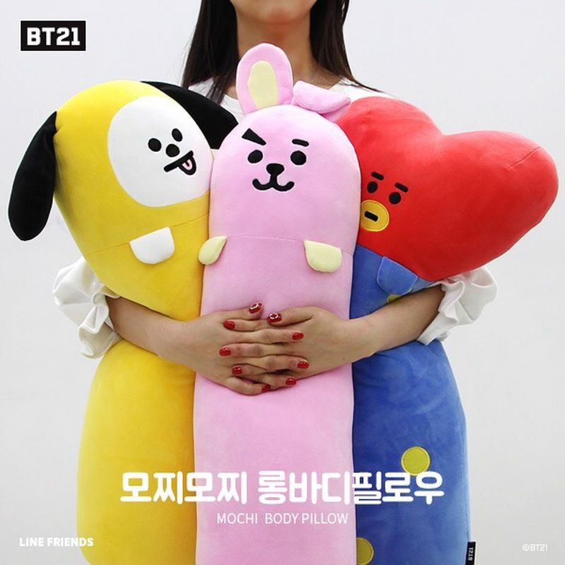 Jual Guling BTS BT21 KPOP jumbo besar ukuran 60 cm terlengkap | Shopee Indonesia