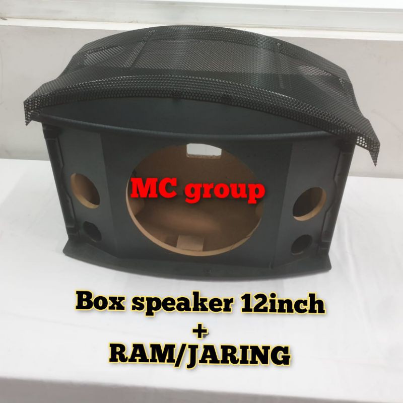Jual box speaker 12 inch model BMB + RAM/JARING box kosong 12 inch ...
