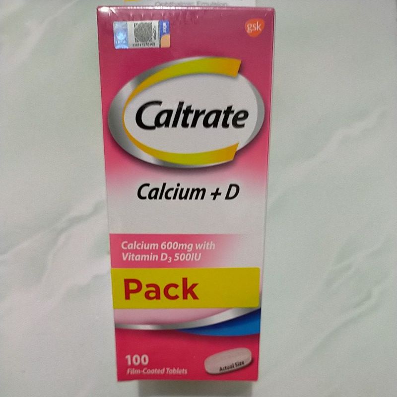 Jual Caltrate Calcium + Vitamin D3 | Shopee Indonesia