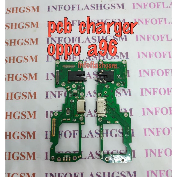 Jual Pcb Board Connector Charger Konektor Cas Mic Oppo A96 | Shopee ...