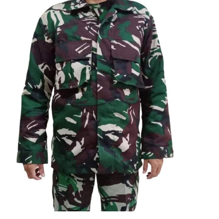 Jual Sudah READY.. SERAGAM PDL TNI LAPANGAN TNI AD TNI AL TNI AU BERKUALITAS | Shopee Indonesia