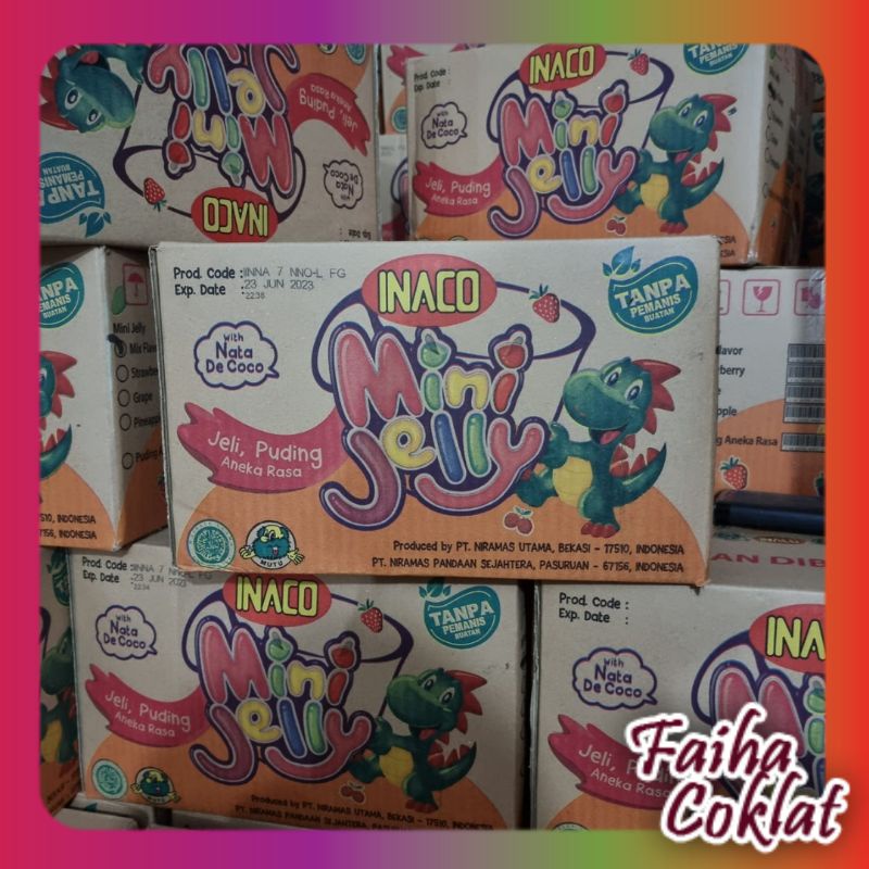 Jual Inaco Mini Jelly Kartonan (10kg) Ager Jelly | Shopee Indonesia