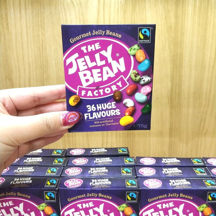 Jual Permen The Jelly Bean Factory 36 Gourmet Flavours Flavour Box 75 ...