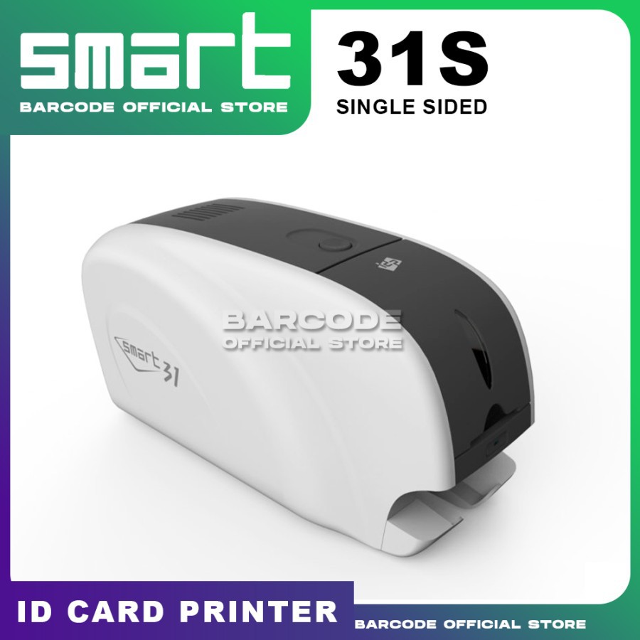 Jual ID Card Printer Kartu PVC Smart 31 / 31S Thermal Single Side USB ...