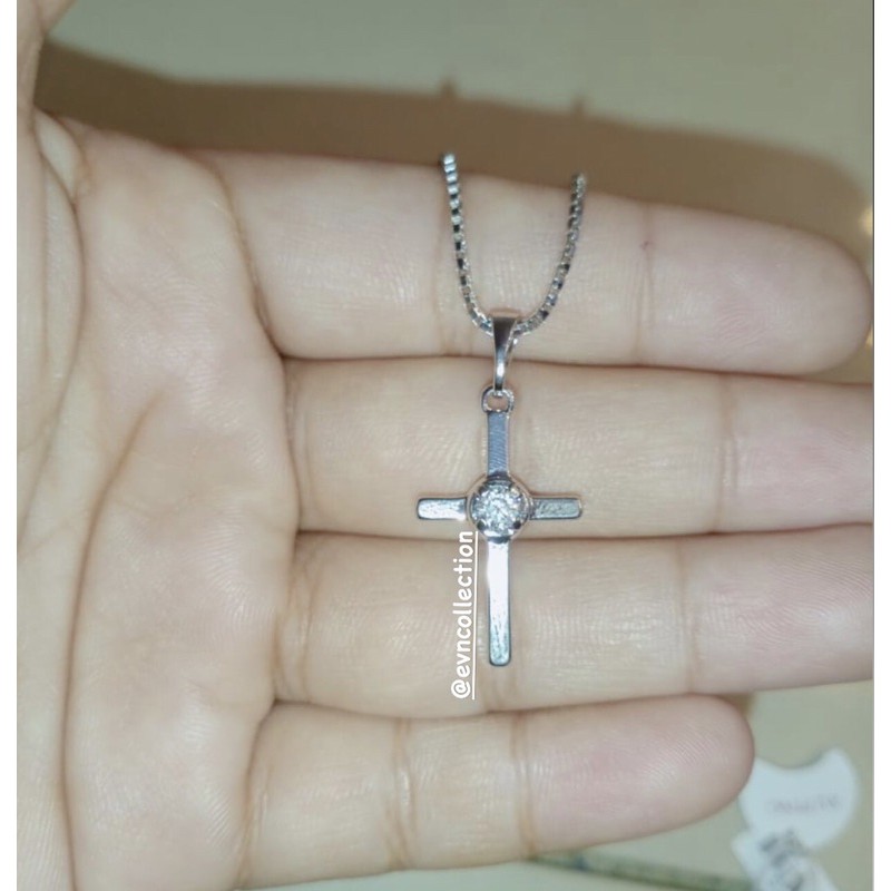 Jual Kalung salib Premium / Necklace Cross / Kalung salib Mini cantik ...
