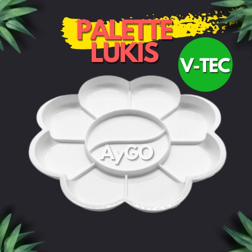 Jual MINI PALETTE / PALET LUKIS / PAPAN CAT LUKIS PLASTIK | Shopee ...