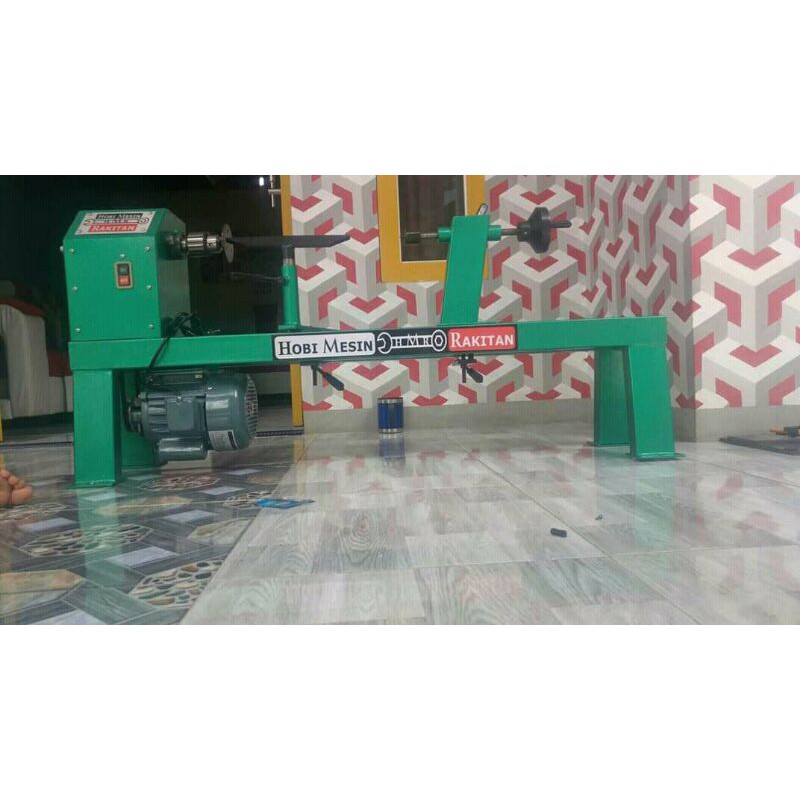 Jual mesin bubut kayu rakitan (hmr) | Shopee Indonesia