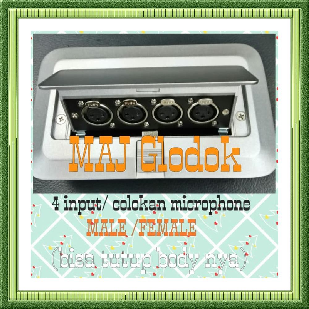 Jual 4 input atau Colokan microphone | Shopee Indonesia
