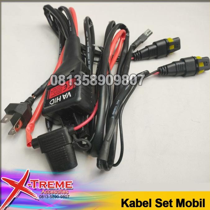 Jual Kabel Set Mobil | Wearing Set Mobil | Dual Output | High-Low Beam ...