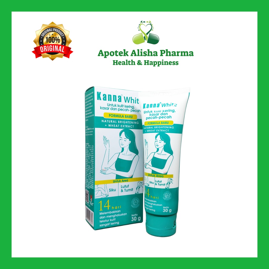 Jual Kanna White Krim Hijau 30gr - Kana White Cream Pelembut / Pemutih ...