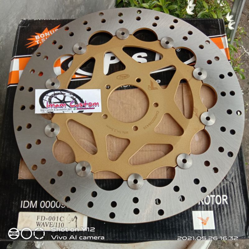 Jual Cakram PSM Supra Tiger lama GL MP 320mm Floating | Shopee Indonesia