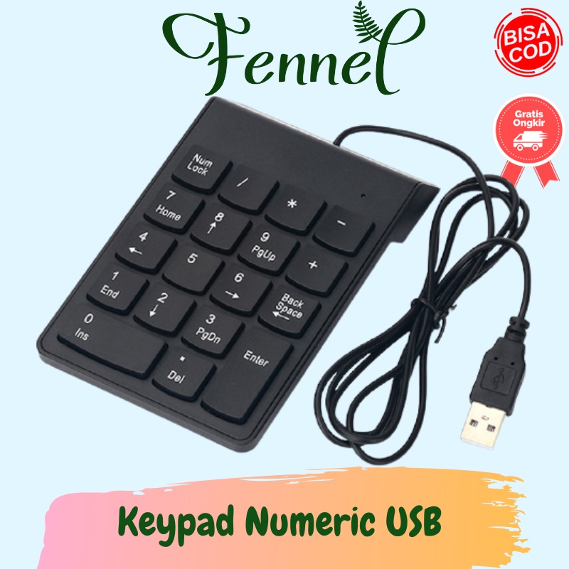 Jual Keypad Keyboard Numeric Numpad USB K24 | Shopee Indonesia