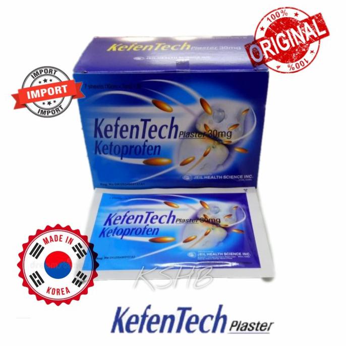 Jual KEFEN TECH PLASTER @ 7 LEMBAR/SACHET | Shopee Indonesia