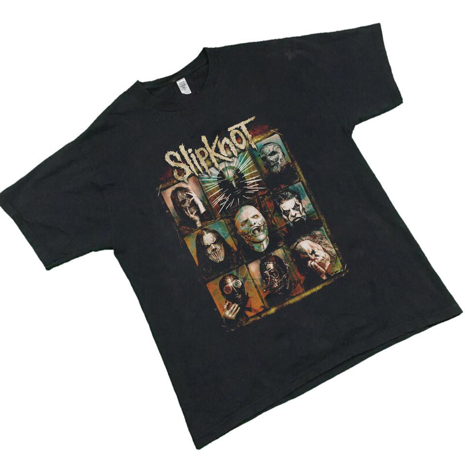 Jual BOOTLEG SLIPKNOT HEAVY METAL ROCK BAND TSHIRT TERBARU | Shopee ...