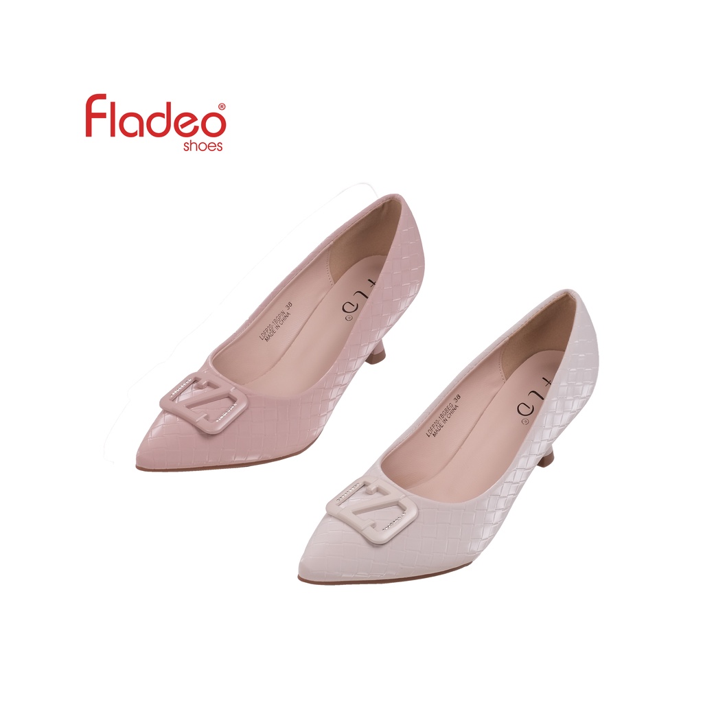 Jual Fladeo H22/LDFP20-1BG/Sepatu Ballerina Hak Rendah Wanita ...