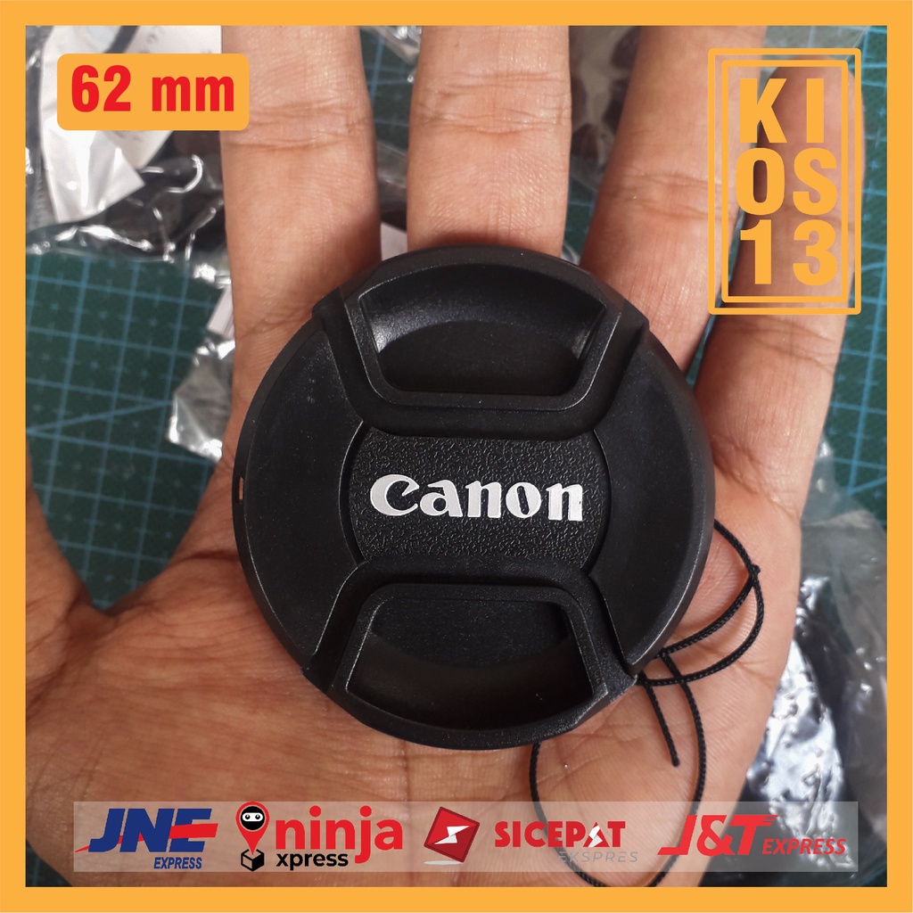 Jual Lens Cap Canon 62mm Tutup Lensa Canon 62 mm | Shopee Indonesia
