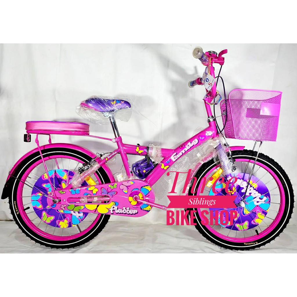 Jual SEPEDA MINI FAMILY FLUBBER 20 INCH WARNA PINK | Shopee Indonesia