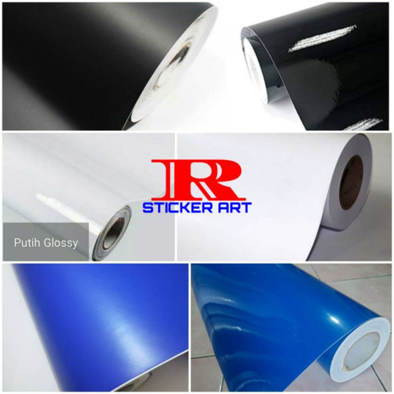 Jual Stiker Vinyl Putih PVC Premium Interior Film Wall Sticker Lemari ...