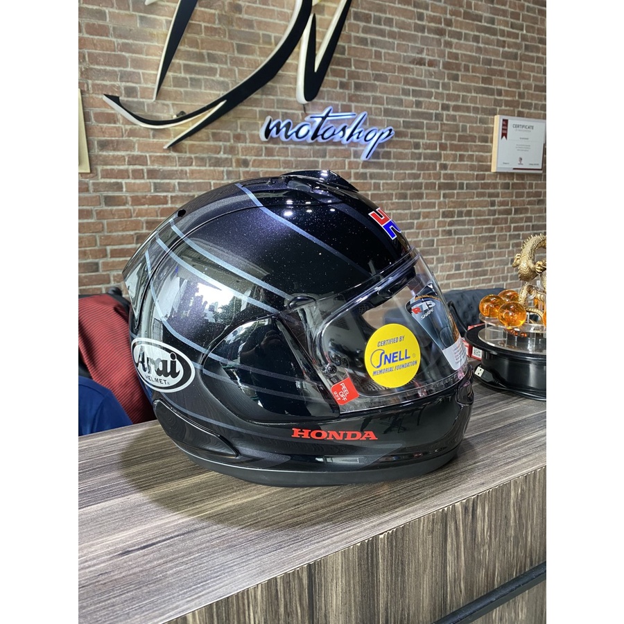 Jual Arai RX7X CBR Black Silver | Shopee Indonesia
