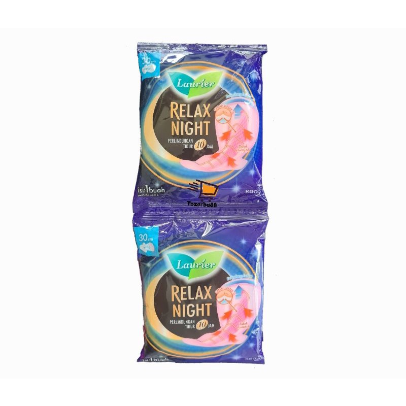 Jual Laurier Relax Night isi 10 x 2pcs | Shopee Indonesia