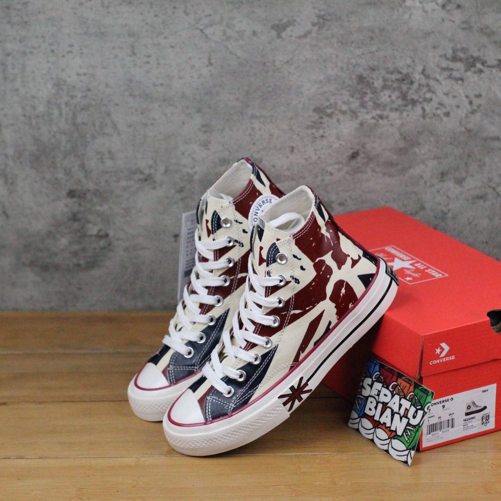 Jual Sepatu CONVERSE Chuck Taylor All Star 70s Hi Union Jack | Shopee ...