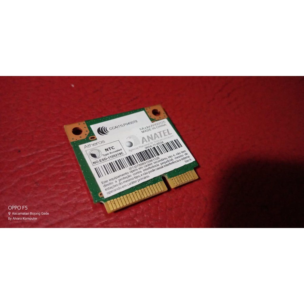 Jual Wifi card atau Wireless card Laptop Acer Aspire 4739 | Shopee ...