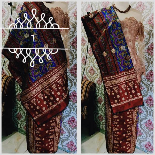 Jual Songket Tenun Palembang Asli sadum limar | Shopee Indonesia