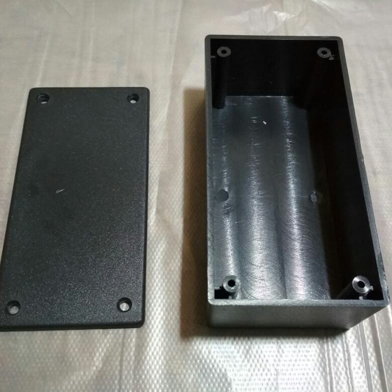 Jual Box Kotak Casing Plastik X2 Hitam for Komponen DIY Ukuran 12 x 5,8 ...