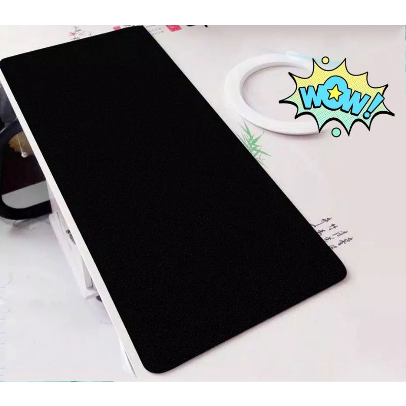Jual Mousepad Gaming XL Polos Black Clear 30 cm x 80 cm | Shopee Indonesia