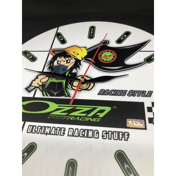 Jual JAM DINDING BULAT OZZA RACING | Shopee Indonesia
