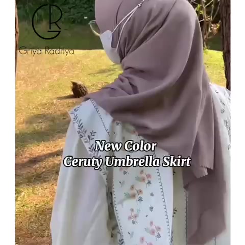 Jual Rok Panjang Wanita Payung Muslimah Sifon Chiffon Ceruti Umbrella ...