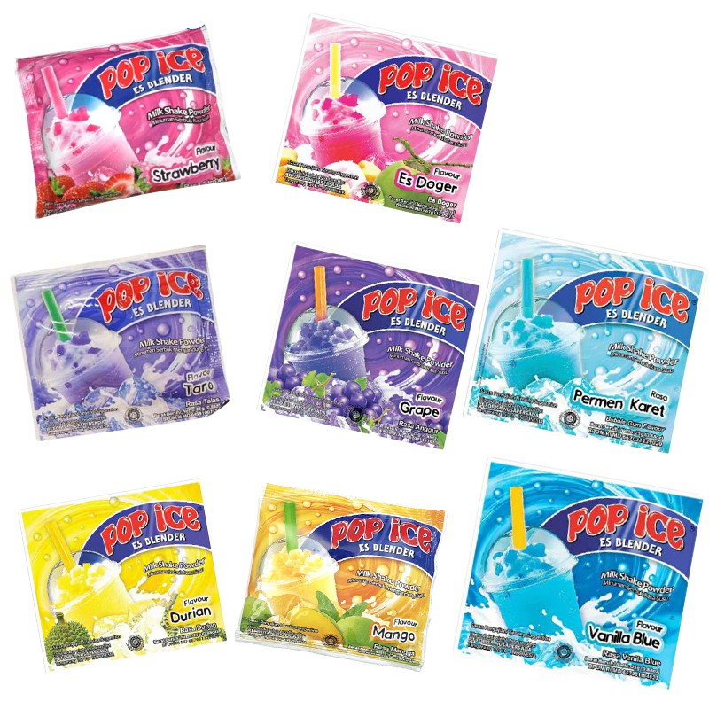 Jual Pop Ice Sachet All Variant isi 10 pcs | Shopee Indonesia